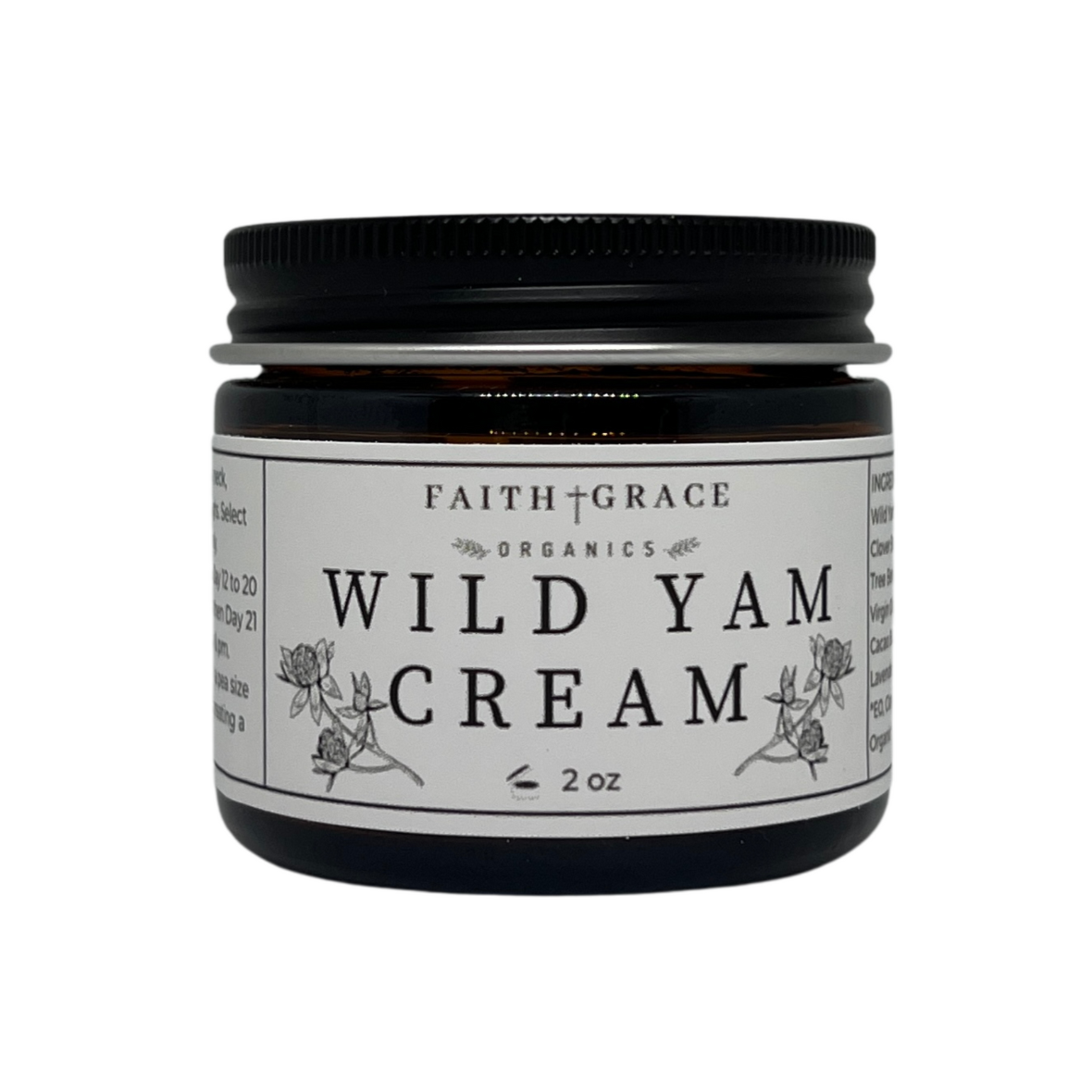 Organic Wild Yam Cream – FaithAndGraceOrganics