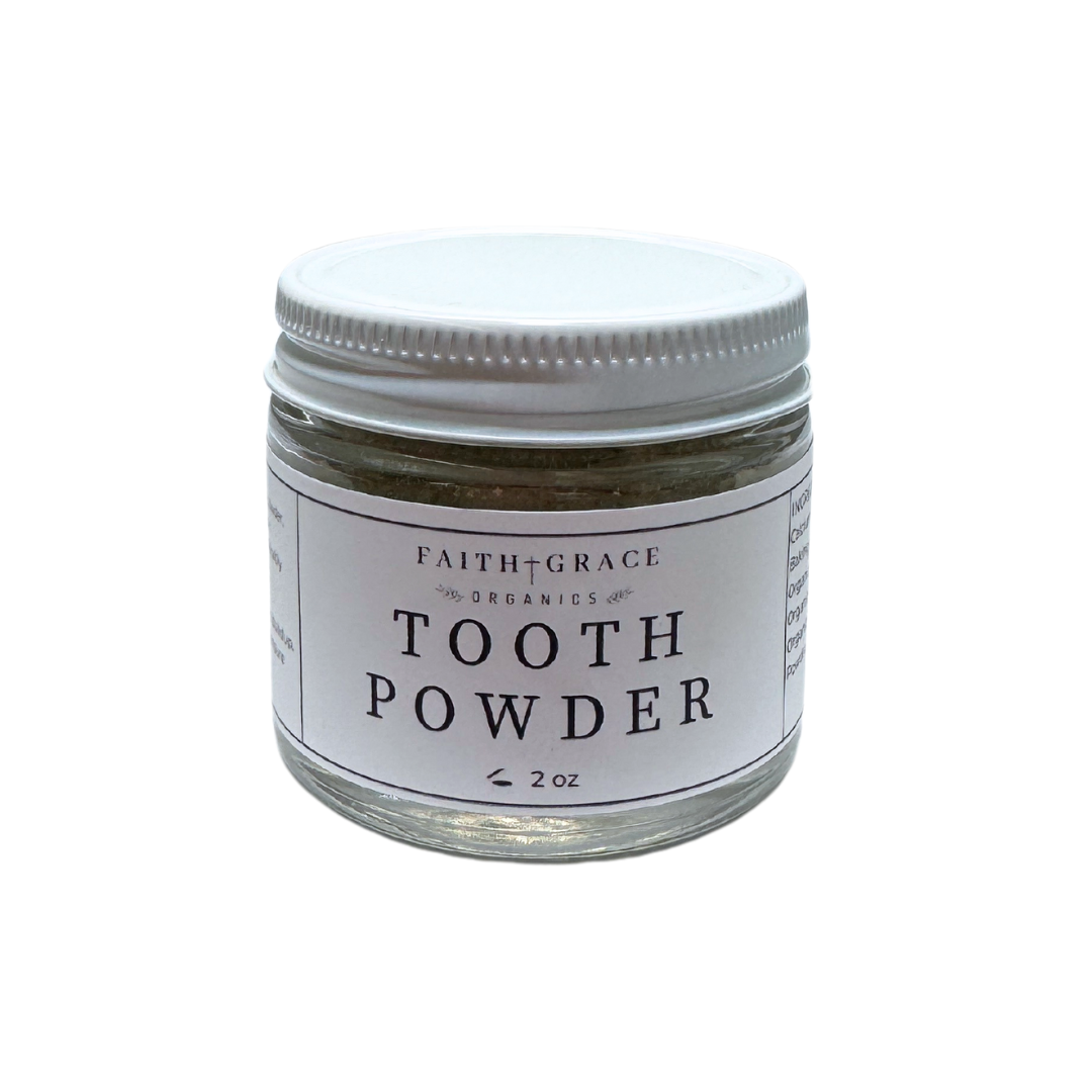 All Natural Remineralizing Tooth Powder